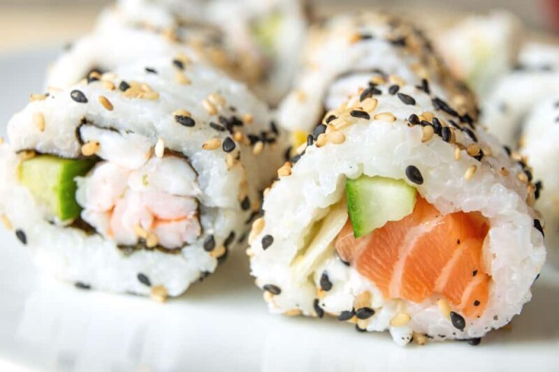 Minneapolis: Sushi Cooking Class at a Local Brewery - The Menu: California and Spicy Salmon Rolls