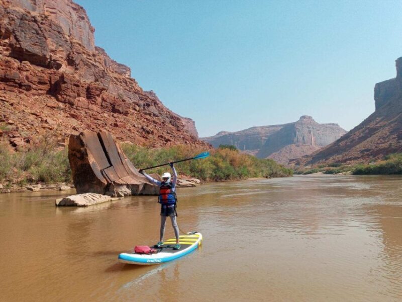 Moab: Stand-Up Paddleboard with small rapids on Colorado - What to Expect During the Tour