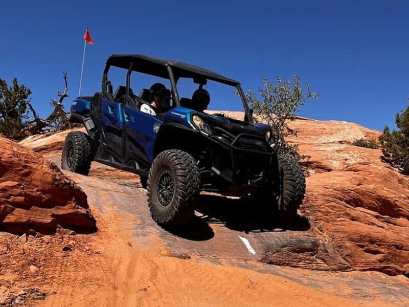 Moabs #1 Rated Guided U-Drive Hells Revenge Off-Road Tour - An In-Depth Look at the Hells Revenge U-Drive Tour