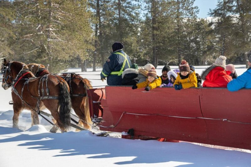 Mont-Tremblant: Sleigh Ride w/ Storytelling & Hot Chocolate - FAQs