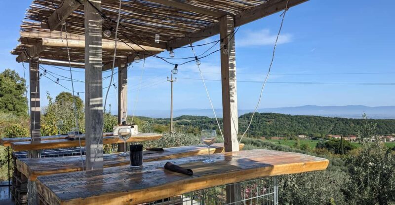 Montepulciano: Artisan Heroic Wine Tasting at the Terrace - The Wine and Food Experience