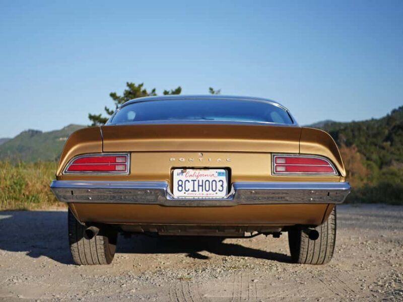 Monterey & Big Sur: 1970 Pontiac Firebird Formula 400 Rental - Key Points