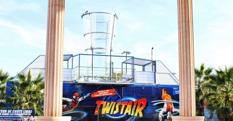 Montpellier: Free fall simulation for an Adult: 2 flights - An Introduction to Twistair’s Free Fall Simulator in Montpellier