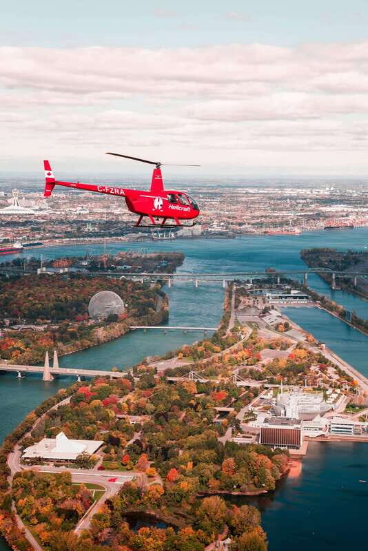 Montreal: Formula 1 Experience Helicopter Flight - What to Expect from the Montreal: Formula 1 Helicopter Experience