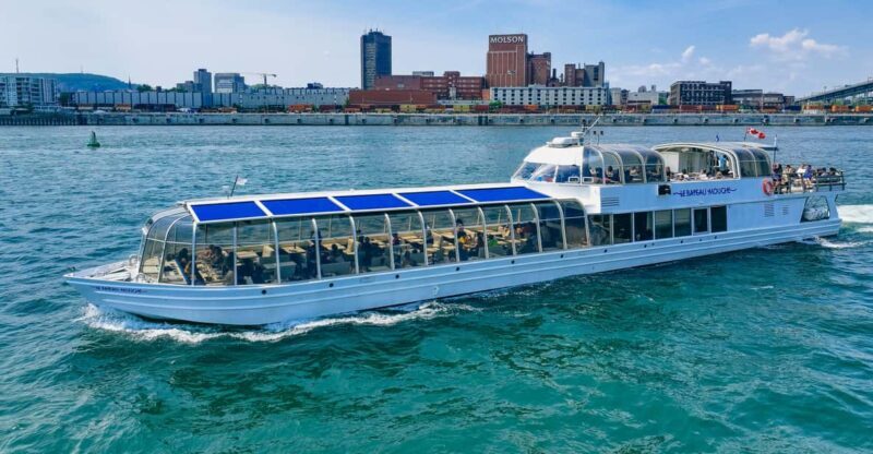 Montreal: Le Bateau-Mouche St. Lawrence Sightseeing Cruise - The Sum Up
