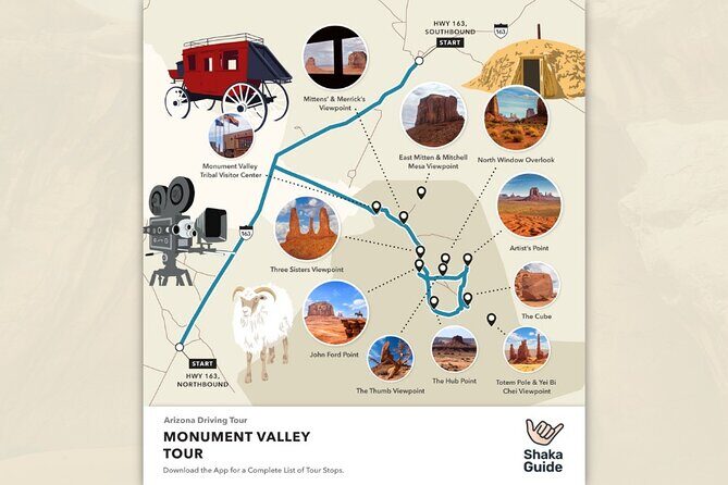 Monument Valley Bundle Scenic Drive & Inside Park Audio Tours - In-Depth Look at the Itinerary