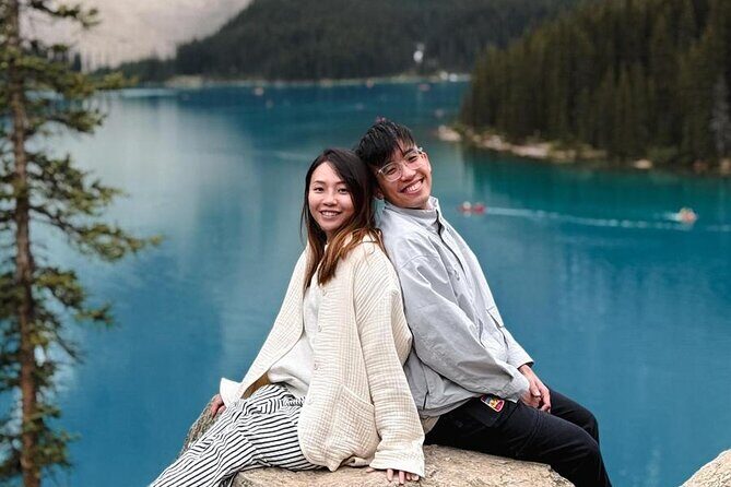 Moraine Lake Louise Emerald Johnston Canyon from Canmore Banff - The Pick-up & Transportation: Setting the Tone for the Day