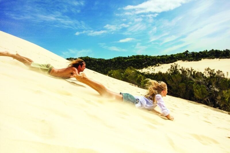 Moreton Island: Desert Safari Tour & Dolphin Viewing - The Return Journey