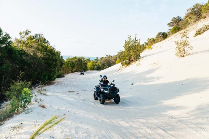 Moreton Island: Tangalooma Day Trip with ATV Quad Bike Tour - FAQ