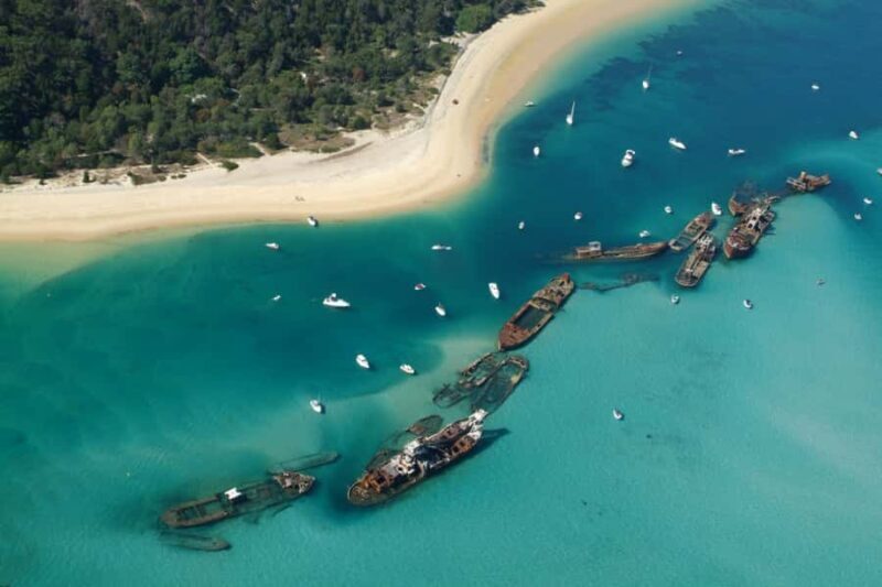 Moreton Island: Tangalooma Snorkel Tour with Helicopter Tour - FAQ