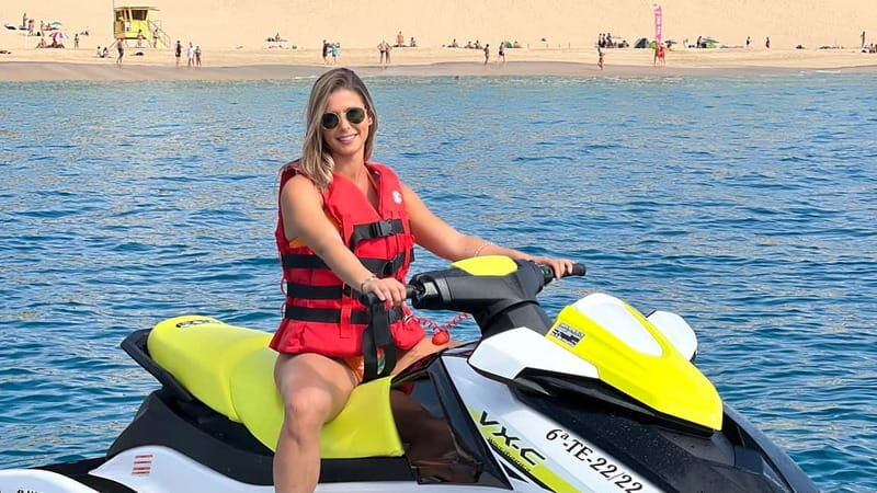 Morro Jable: Guided Jet Ski Safari (without license) - Key Points