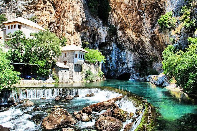 Mostar & Herzegovina 4 Cities Day-tour from Sarajevo (fees incl.) - Blagaj Tekke and Buna River Spring