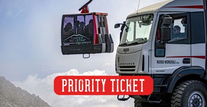 Mount Etna: Roundtrip Cable Car and 4x4 Bus Ticket - Key Points