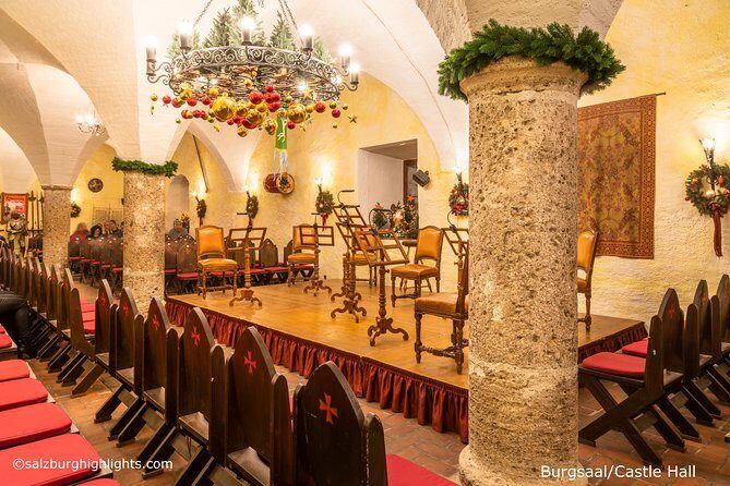 Mozart and Advent/Christmas Concert with Dinner at Fortress Hohensalzburg - Key Points