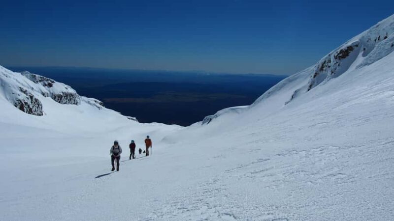 Mt Ruapehu Summit Plateau Guided Group Hike - Key Points