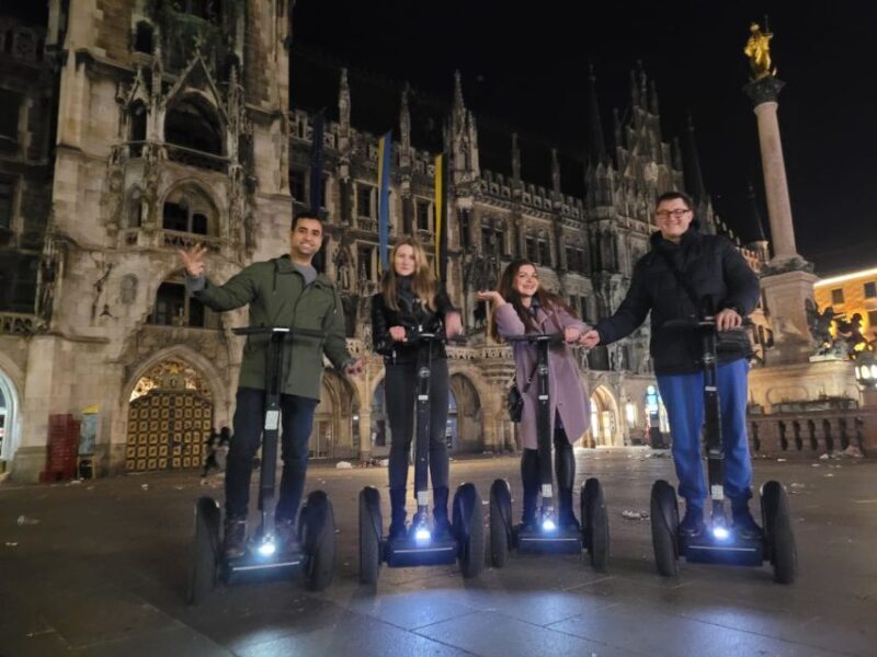 Munich: Guided City Highlights Night Tour by Segway - FAQ  