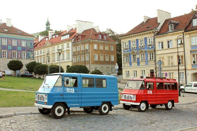 Must-do sites in Warsaw: retro car private tour with hotel pickup - Key Points