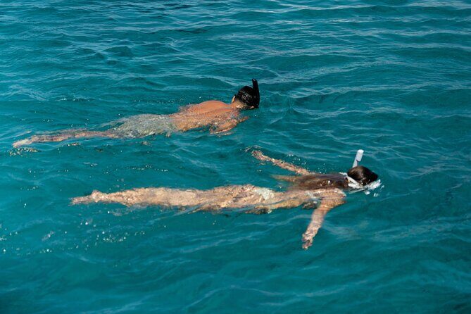 Mykonos: Brand-New Catamaran Cruise with Meal, Drinks & Transport - The Sum Up