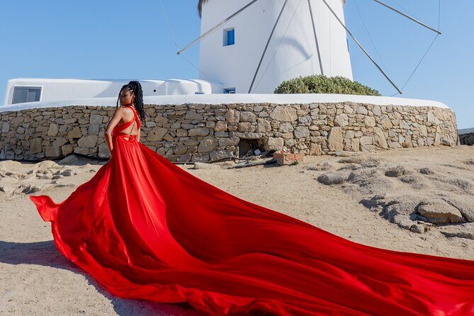 Mykonos Flying Dress Photoshoot - Practical Tips & Considerations