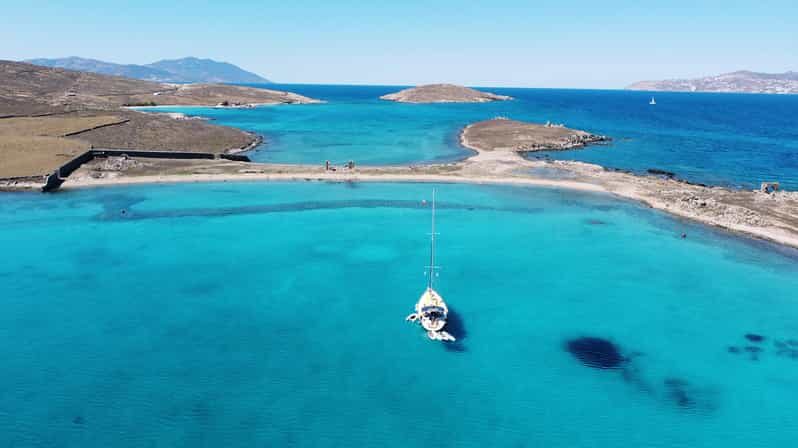 Mykonos: Rhenia Island Sunset Cruise with Transfer and Meal - The Experience at a Glance: What to Expect