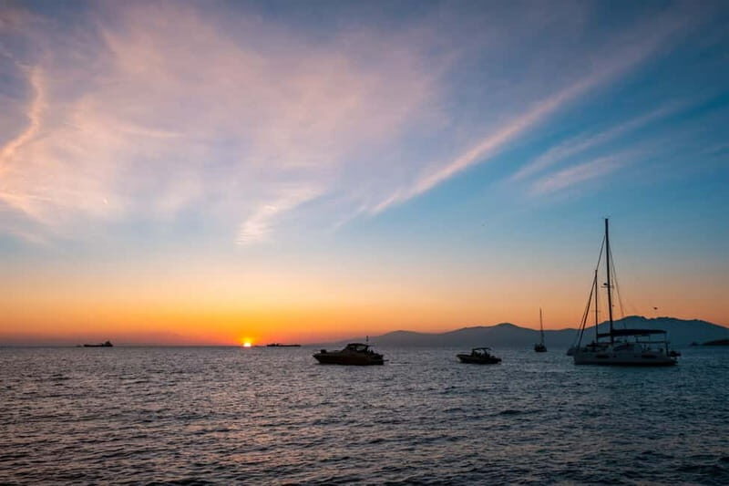 Mykonos: Sunset Cruise with a Buffet of Greek Delicacies - Food and Drinks: A Greek Feast on the Water