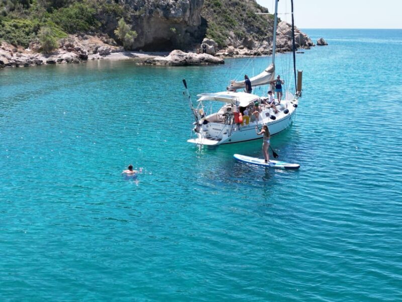 Nafplio Sun Sail Cruises | Semi-Private Half Day | Full Meal - An Authentic Day on the Water in Nafplio
