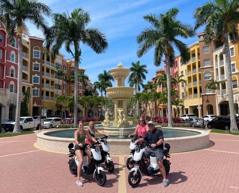 Naples Florida: Downtown Electric Moped Tour - Fun For All - The Ride: Comfort, Safety, and Practicalities