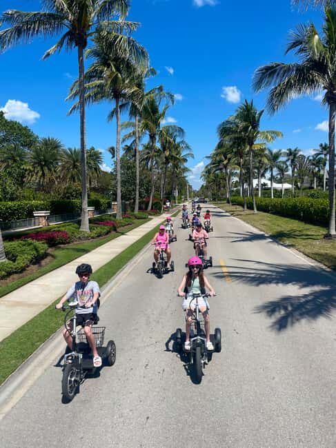 Naples Florida: Downtown Electric Trike Tour - Family Fun - Key Points