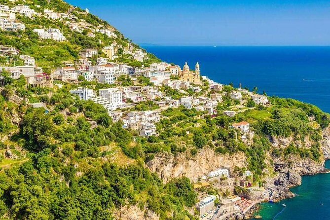 Naples to Praiano/Amalfi transfer via 2h in Pompei (or viceversa) - Returning or Continuing to Your Destination