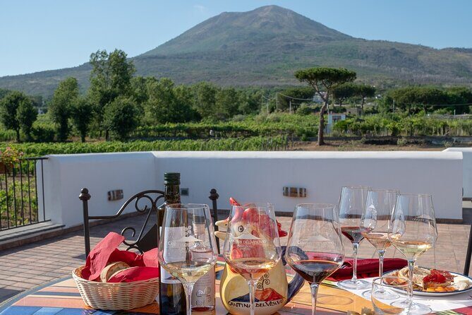 Naples: Tour of Mt Vesuvius and Pompeii w/ Lunch & Wine tasting - Key Points  