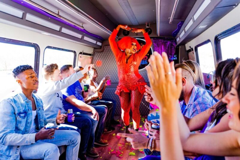 Nashville: Drag Queen Party Bus w/Games, Dancing & Drag Show - The Value and Who It’s For