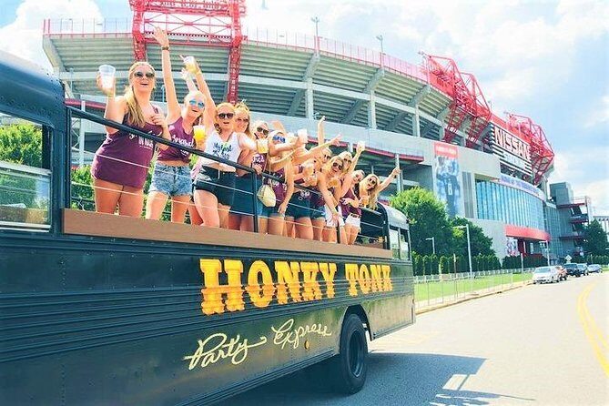 Nashville's Wildest Honky Tonk Party Bus | Public Tour (21+) - Key Points