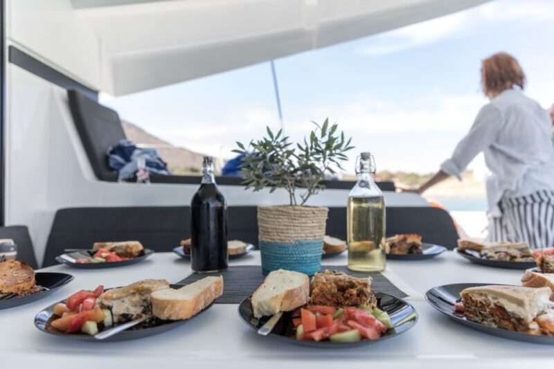 Naxos: Catamaran Cruise with Swim Stops, Food, and Drinks - An In-Depth Look at the Experience