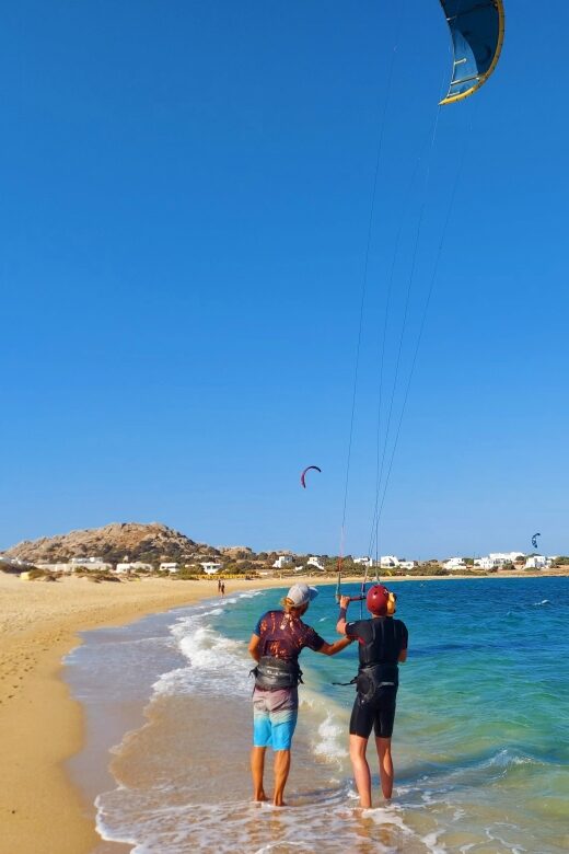 Naxos: Kitesurfing Lessons by Amouditis Kite Center - Key Points  