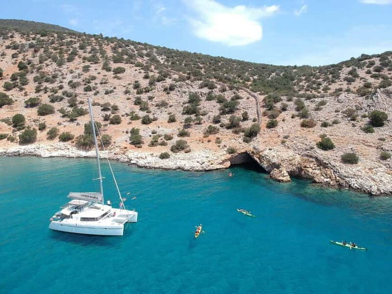 Naxos: Naxos Catamaran Sailing Cruise with Lunch and Drinks - Key Points