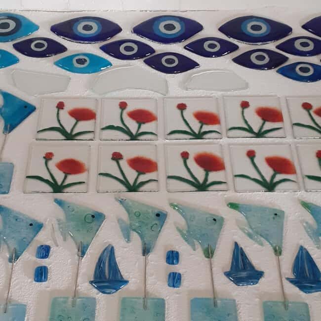 Naxos: Workshop Fusing Glass in Galanado - Who Would Love This?