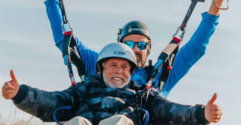 Nazare: Paragliding tandem flight - Key Points