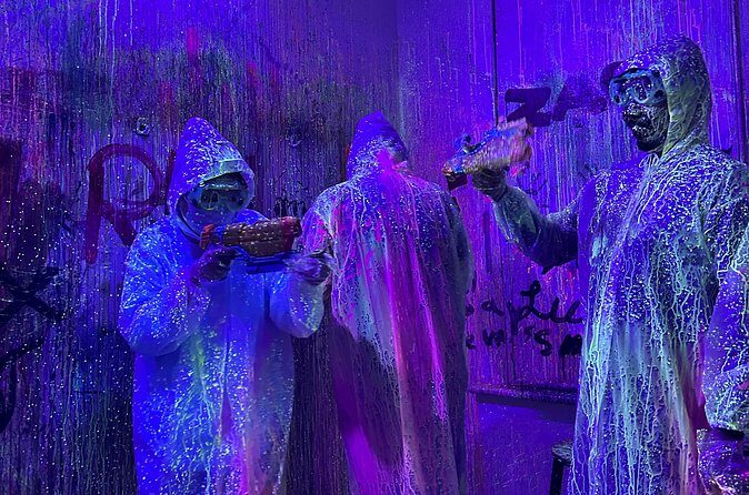 Neon Battle Splatter Painting in Toronto - Who Will Love This Experience?