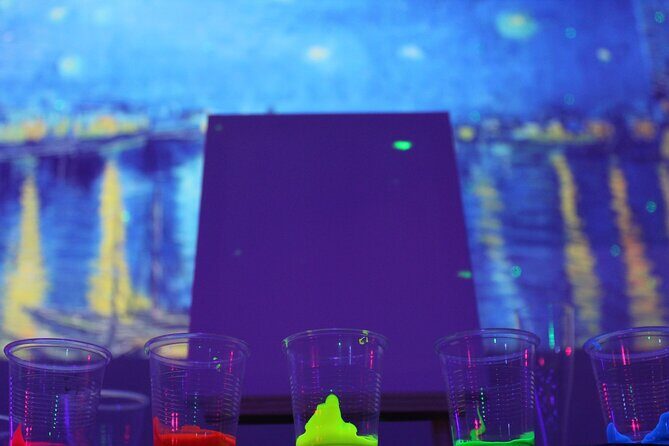 NEON Starry Night Sip and Paint Experience - Frequently Asked Questions