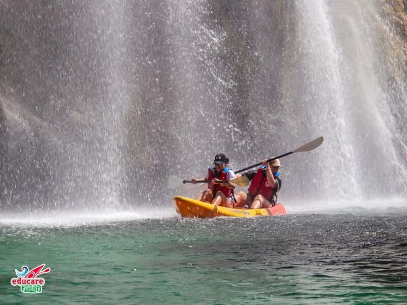 Nerja: Free kayaking route (without a tour guide). 2.5-hour tour. Nerja-Maro Waterfall. - Key Points