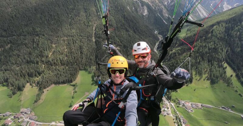 Neustift im Stubaital: Panoramic Tandem Paragliding Flight - The Itinerary in Detail
