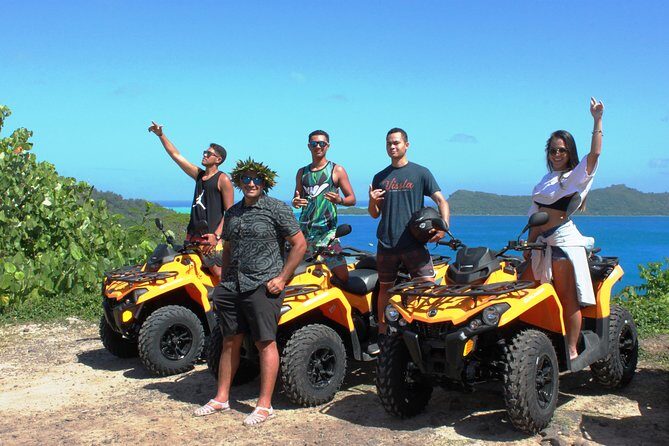 NEW!!! ATV TOURS with a local tour guide from Bora Bora - Key Points  
