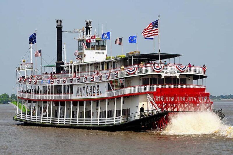 New Orleans: Daytime Steamboat Jazz Cruise + Optional Lunch - Key Points
