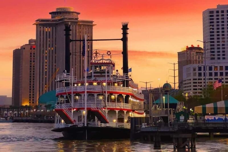 New Orleans: Evening Steamboat Jazz Cruise + Optional Dinner - Drinks and Additional Amenities
