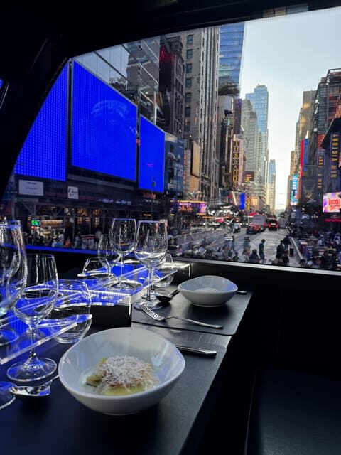 New York City: Bustronome Gourmet Dinner Tour - Booking and Practical Considerations  