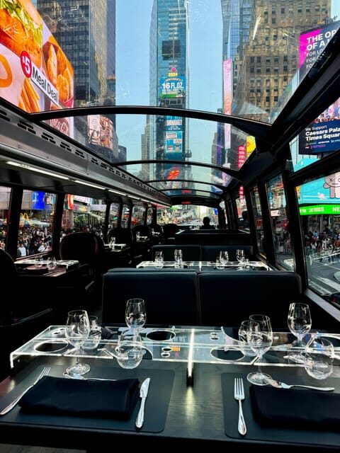 New York City: Bustronome Gourmet Dinner Tour - Additional Tips  