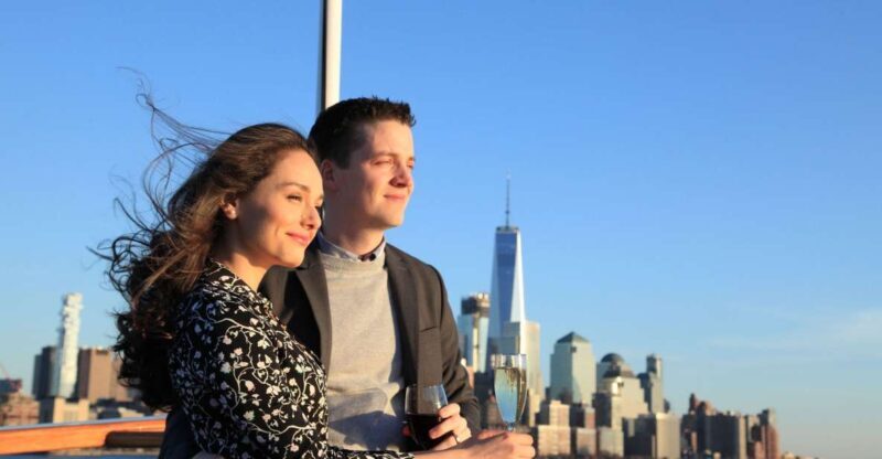 New York City Champagne, Cheese, Caviar & Sightseeing Cruise - Key Points  