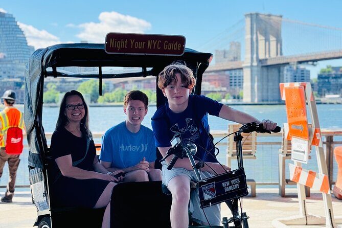 New York City Pedicab Tour of Landmarks And Hidden Gems - Key Points