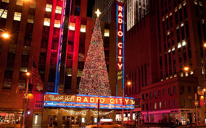 New York Holiday Lights & Grand Central - The Holiday Sights from the Double-Decker Bus