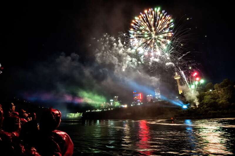 Niagara Falls, Canada: Evening Fireworks Cruise - The Experience Before and After